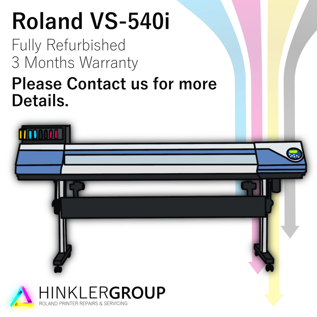 Roland Versacamm VS-540i Print and Cut Machine (2 of 2) - Second User ...
